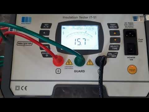 How to test Polarization index test of Transformers,PI/IR by Insulation ...