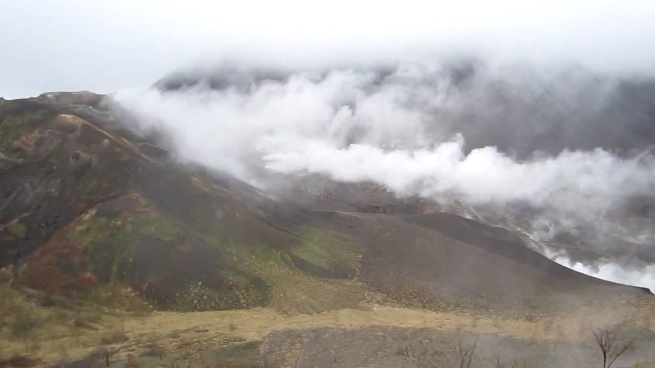 Mt Usu the volcano - YouTube