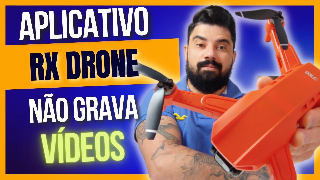 PROBLEMA RESOLVIDO - App Rx Drone NÃO GRAVA VÍDEOS - Solução Simples ...