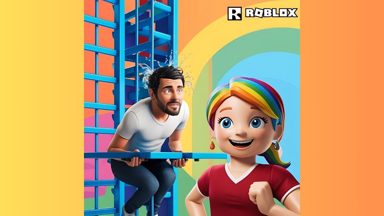 Dad vs. Obby! Ellie Teaches Dada How to Play Roblox! 🤣🎮 - YouTube