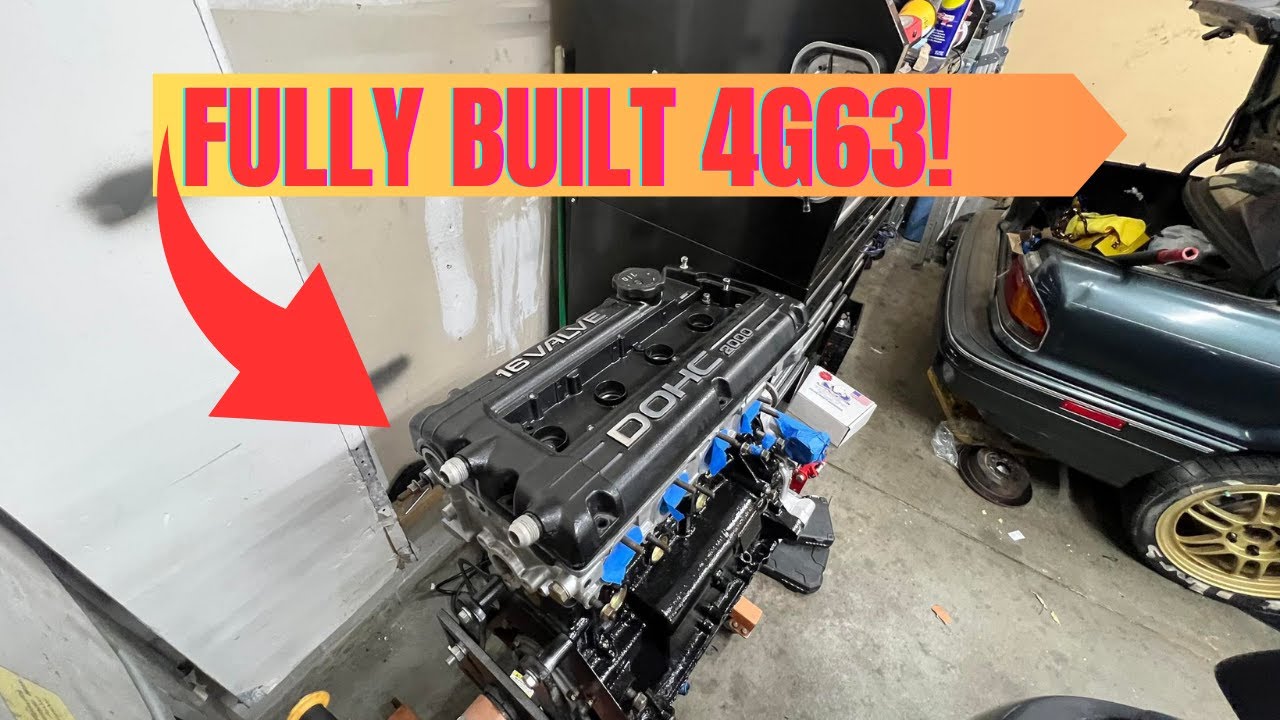 GALANT VR4 gets a FULLY BUILD 4G63! - YouTube
