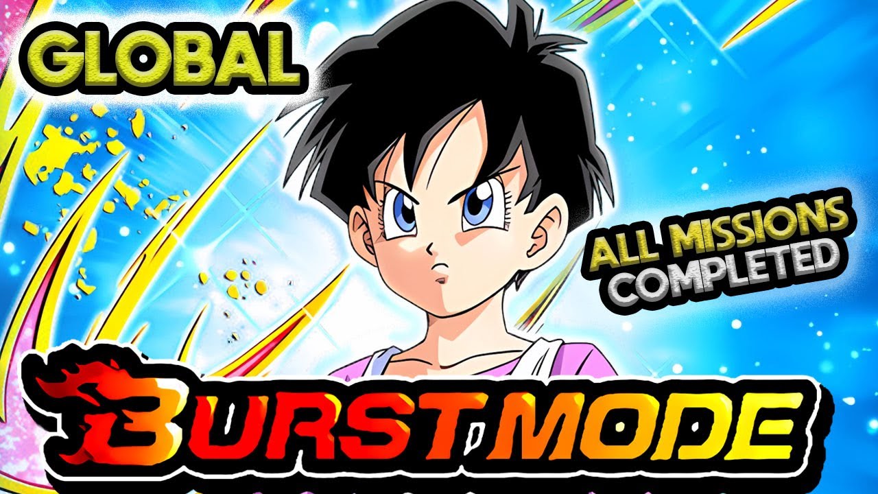 ALL MISSIONS! GLOBAL BURST MODE VS STR VIDEL DOKKAN EVENT! Dragon Ball ...