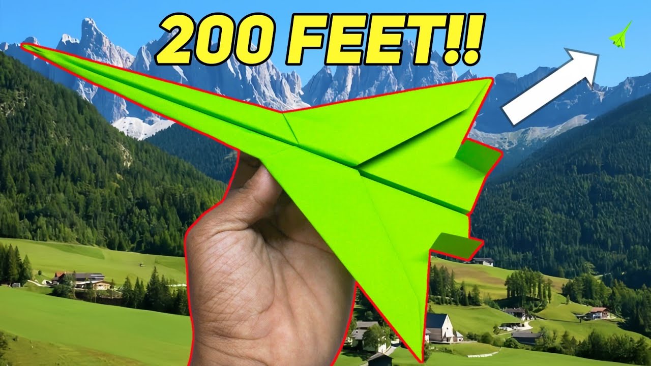 The newest paper airplanes 2023, How to make a paper airplane that ...