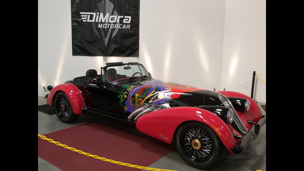 DiMora Motorcar Vicci neoclassic supercar - YouTube