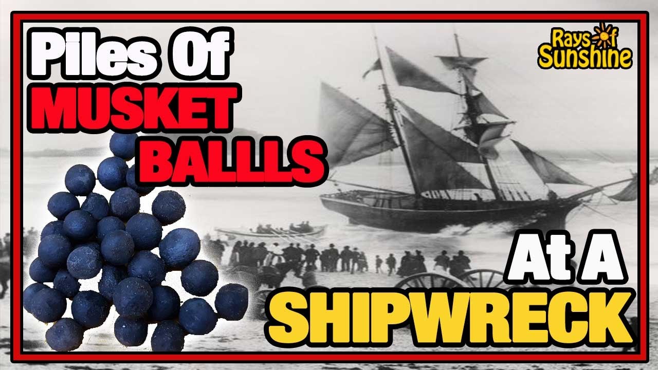 Piles Of Musket Balls At The Shipwreck (114) - YouTube