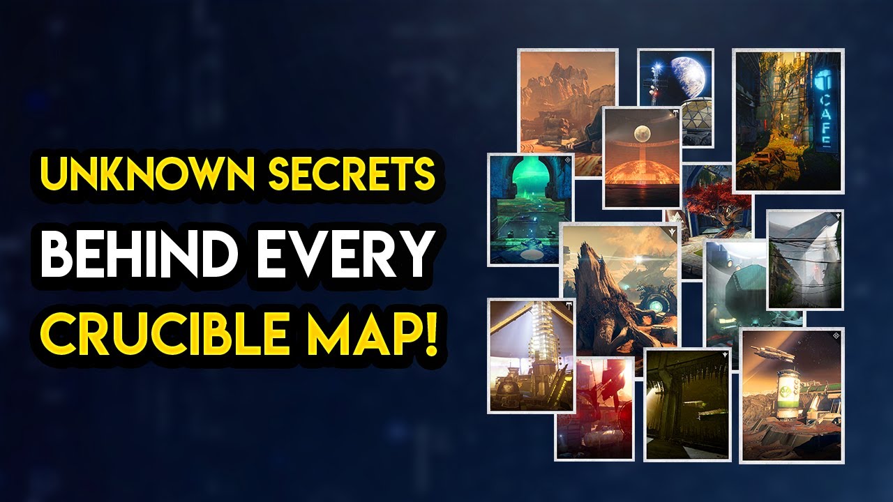 Destiny - The UNKNOWN Lore Behind Every Crucible Map! - YouTube