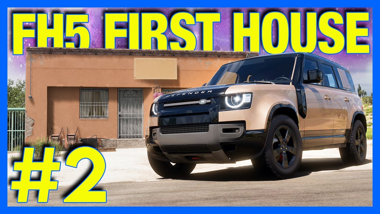 Forza Horizon 5 Let's Play : The First House!! (Part 2) [FH5 Gameplay ...