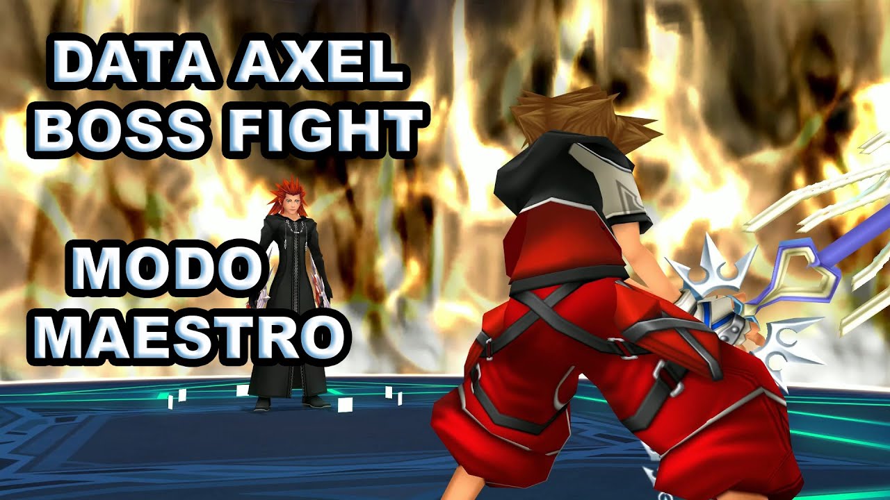 KH II Final Mix / Data Axel / Boss Battle / Critical Mode / PS5 - YouTube