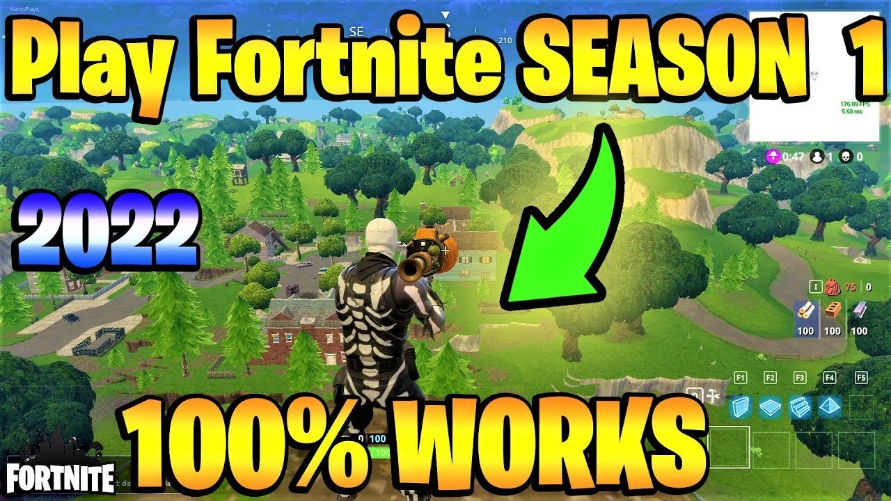*EASY* How To Play OLD FORTNITE SEASON 1 In 2024! | OG Fortnite | Full ...
