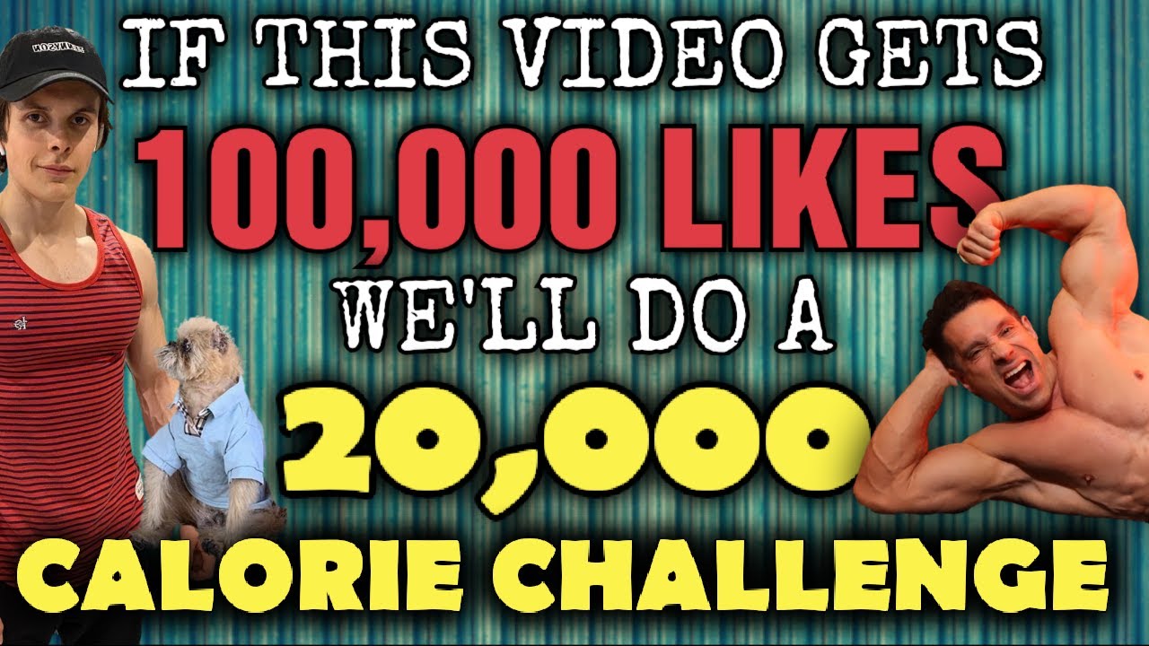 Greg Doucette and Will Tennyson || 20,000 Calorie Challenge For 100K ...