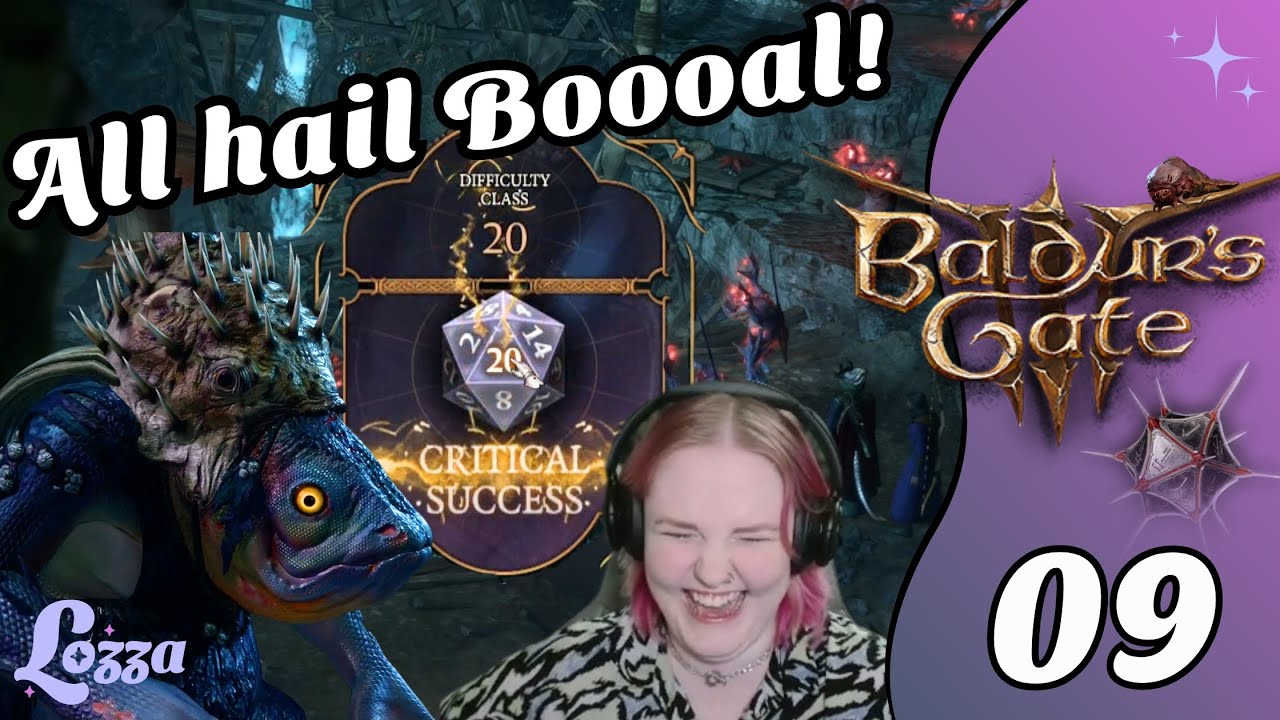 All hail BOOOAL!! | Baldur's Gate 3 Durge Run Part 9 - YouTube