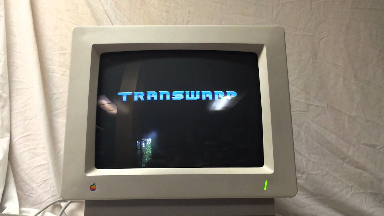 TransWarp Apple IIgs start up - YouTube