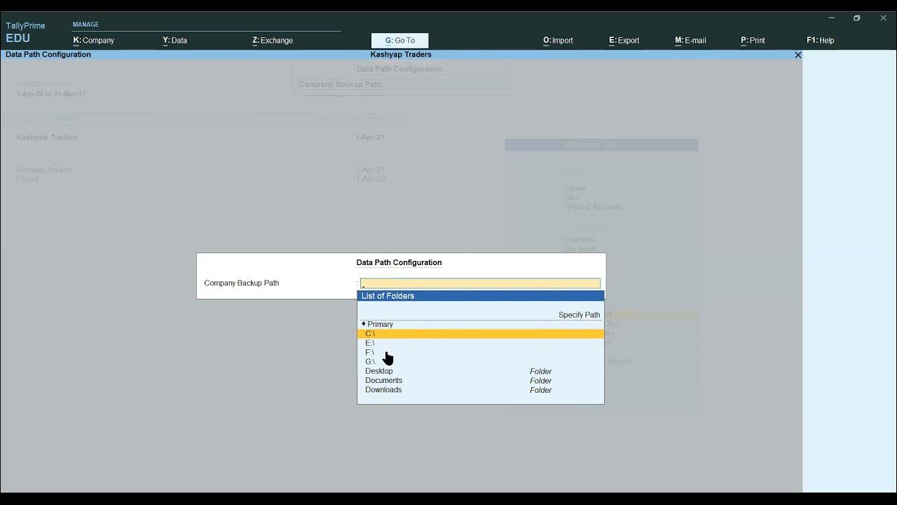 How To Create Backup And Restore The Data Of Tally Prime Backup And how-to-create-backup-and-restore-the-data-of-tally-prime-backup-and