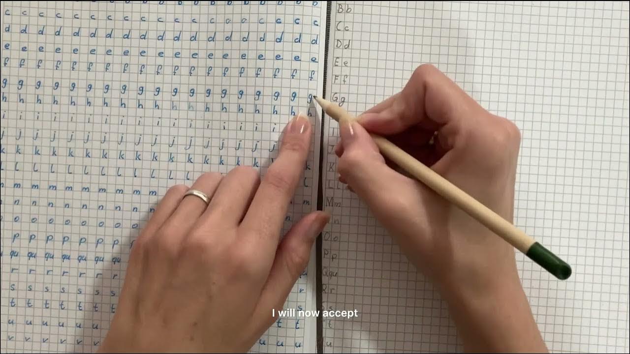 6. Handschrift verbessern Teil 2 - YouTube