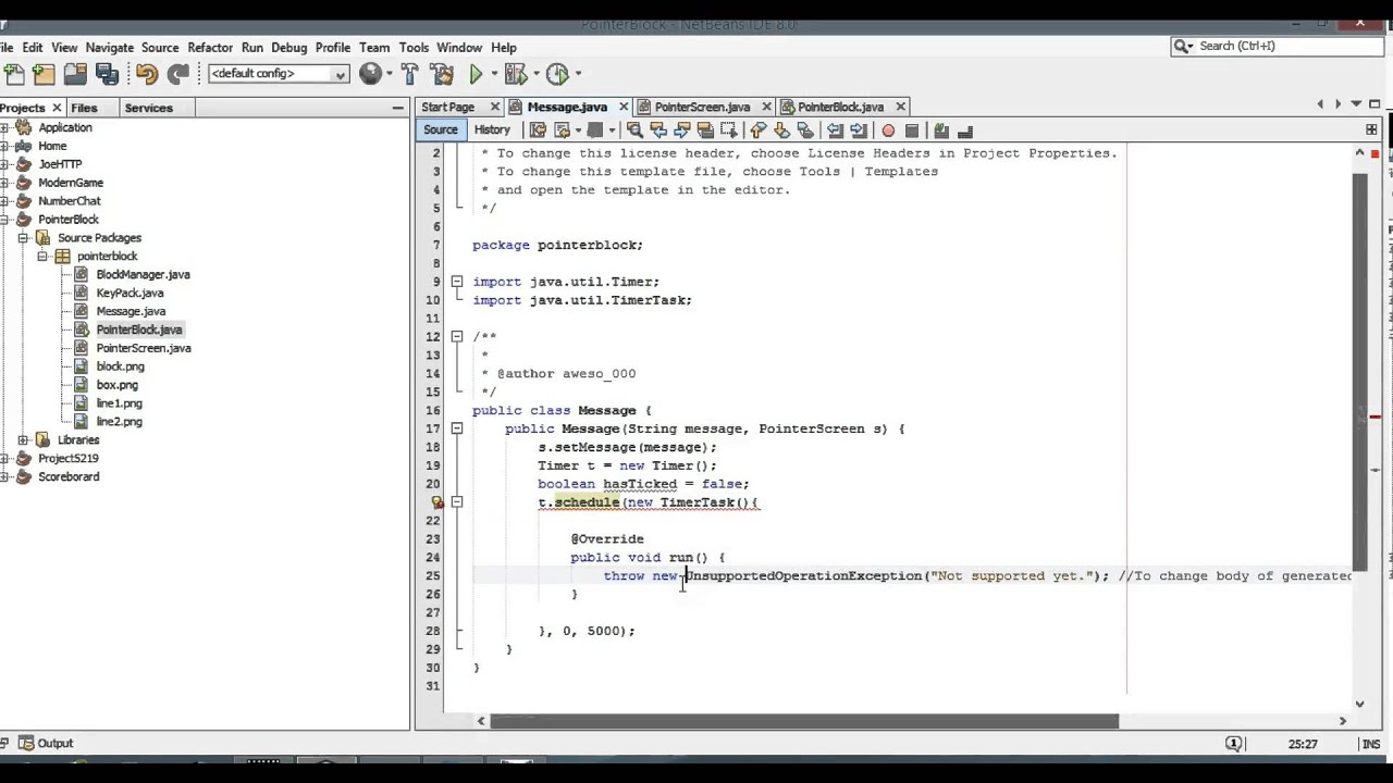 [SpeedCode] "PointerBlock" - Messages feature - YouTube