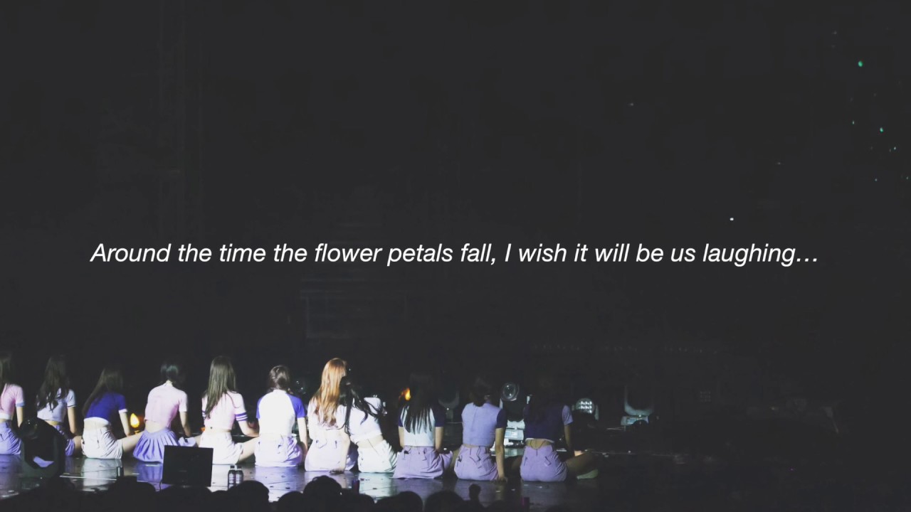 IOI Time Slip Final Concert - composed song '선(Line)' by nayoung ...