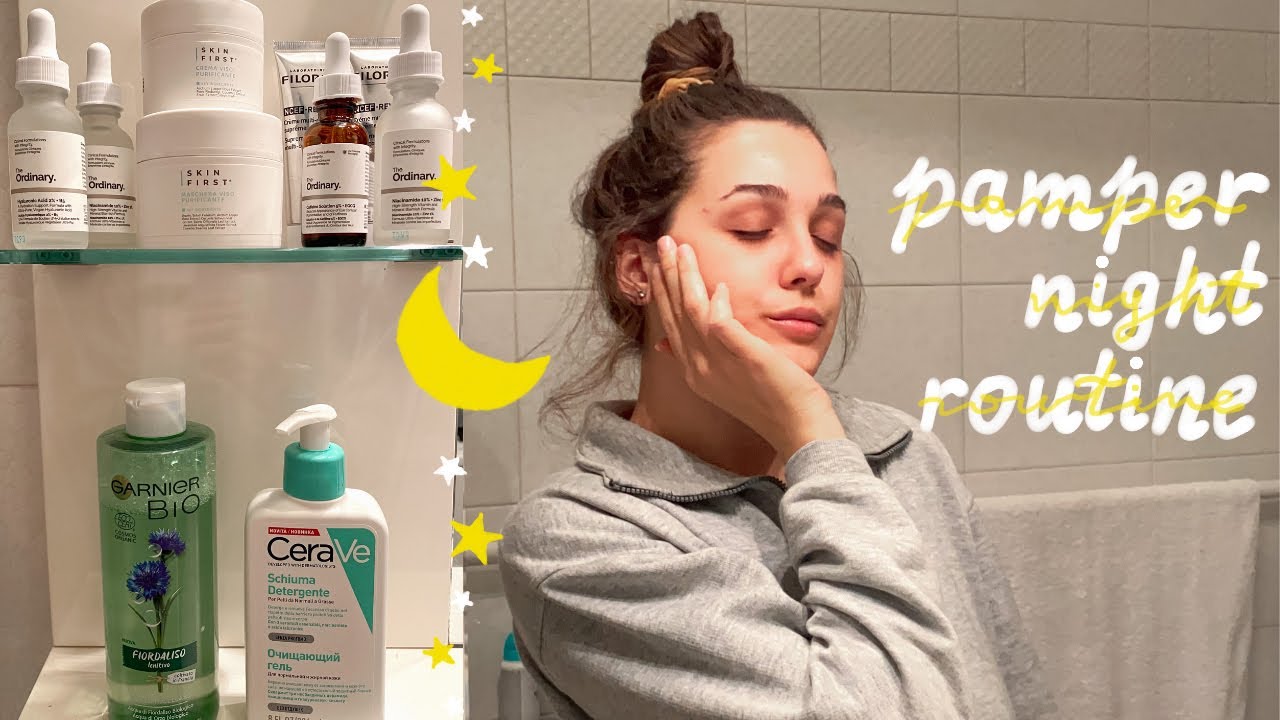 My Pamper Night Routine Skincare 🌙 Youtube