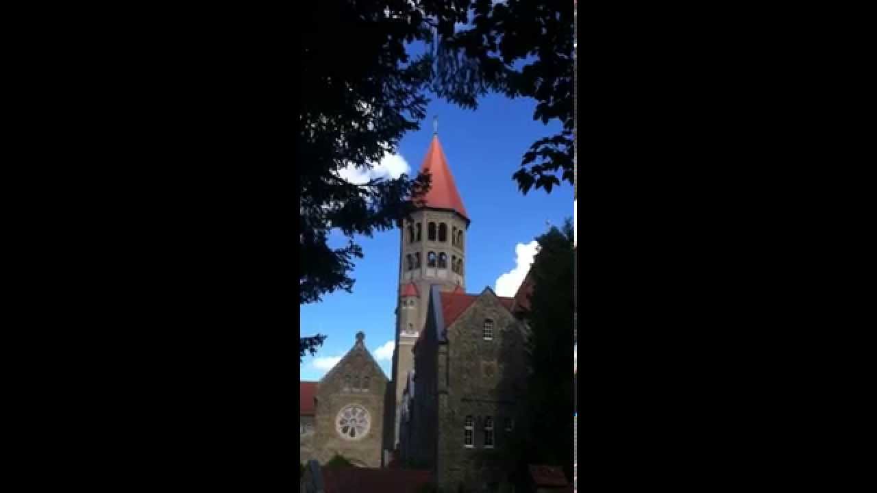 (L) CLERVAUX: Abbaye/Abtei Saint-Maurice (glocke 1) - YouTube