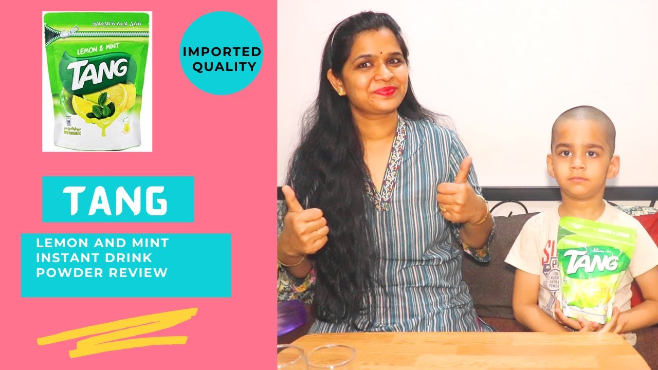 Tang Lemon and Mint Drink Powder Review - YouTube