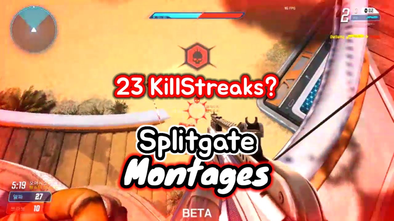 Splitgate(beta) Montage - YouTube