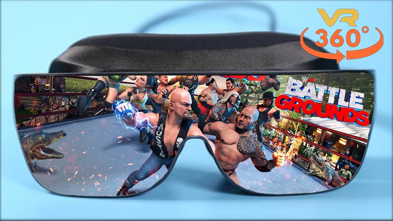 WWE 2K Battlegrounds VR 360° 4K Virtual Reality Gameplay - YouTube