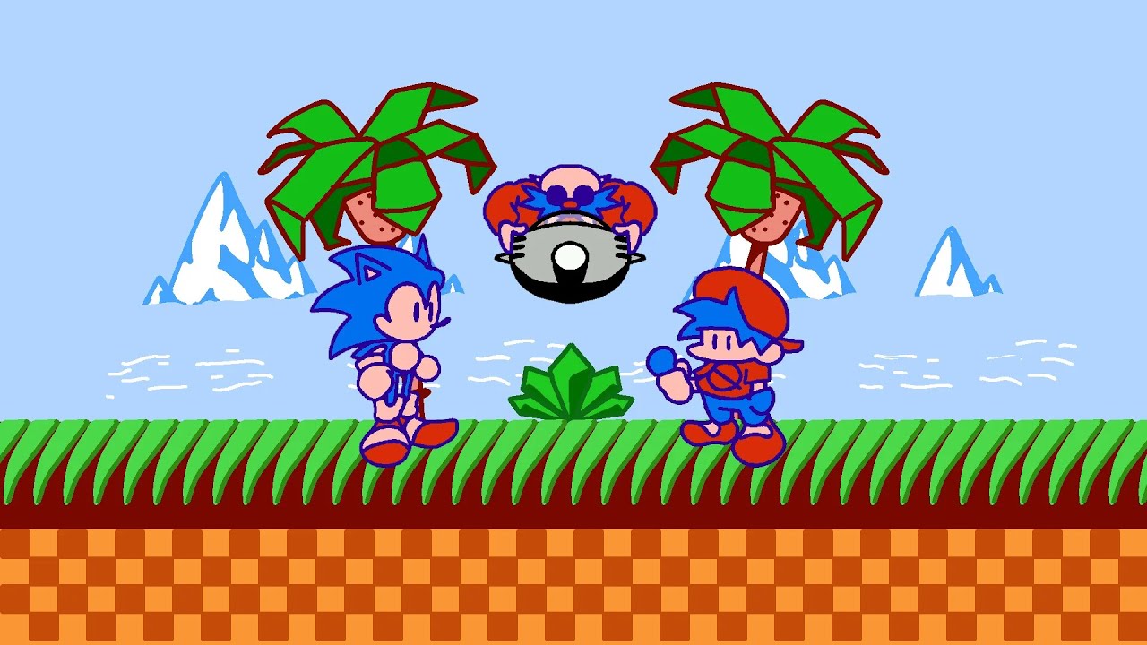 Friday Night Funkin' | FNF MOD Sonic.NES | Mod In Disc - YouTube