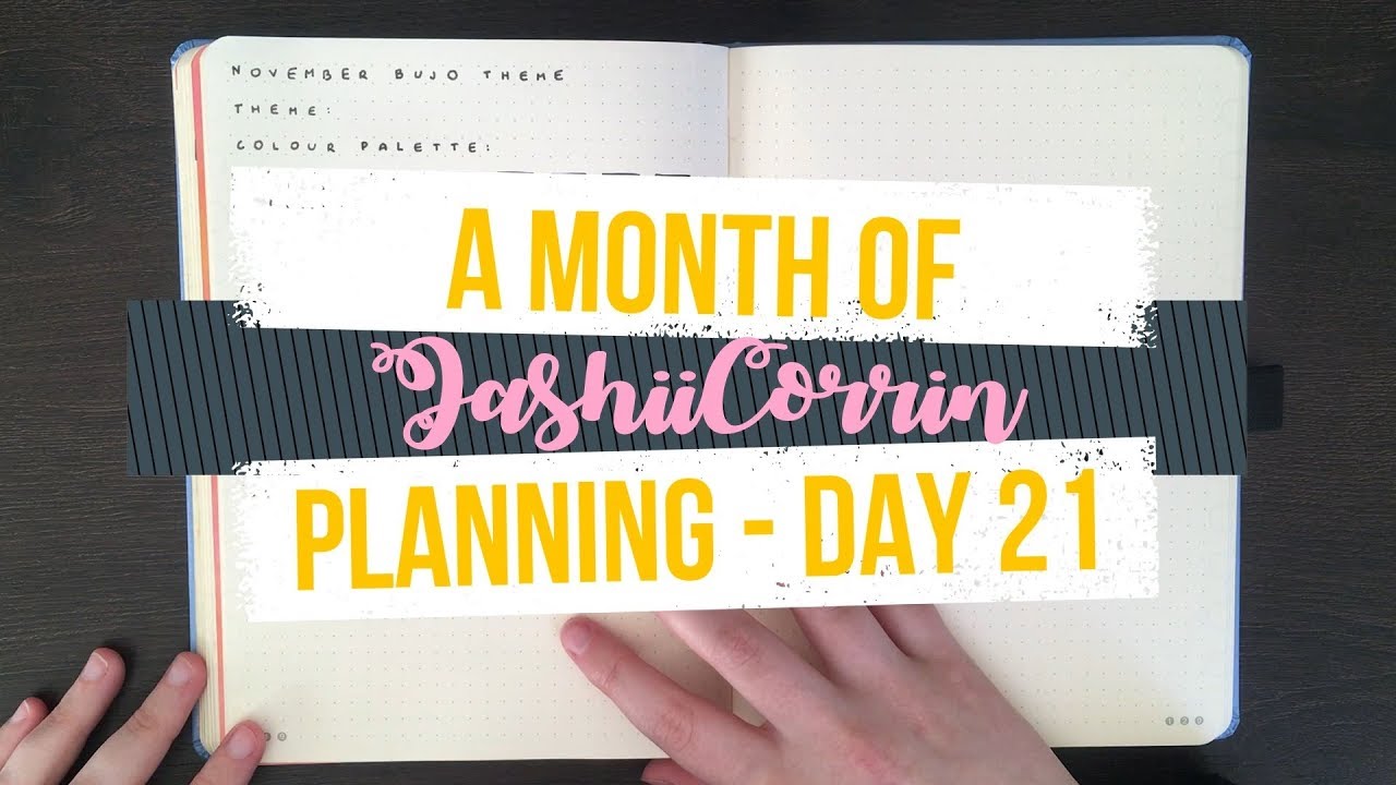 A Month of Planning | Day 21 | Feat. My monthly planning page - YouTube