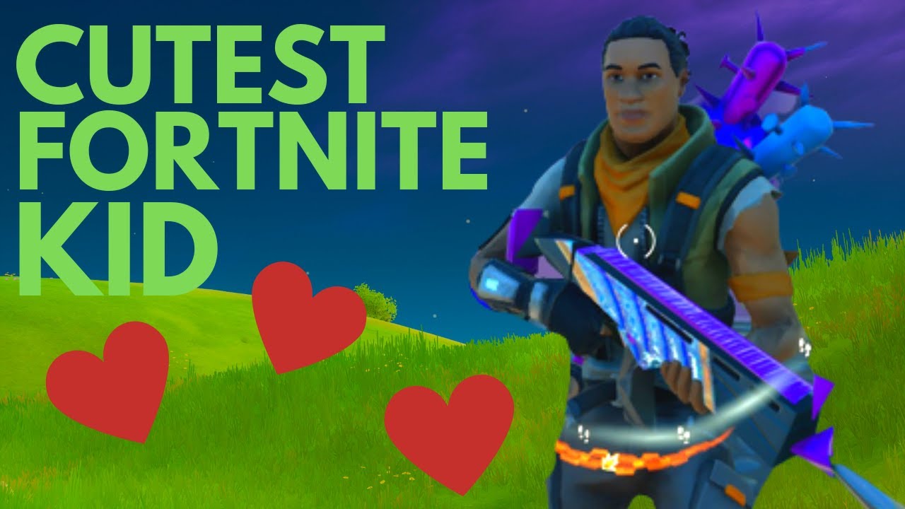 I Met the CUTEST Kid on Fortnite - YouTube