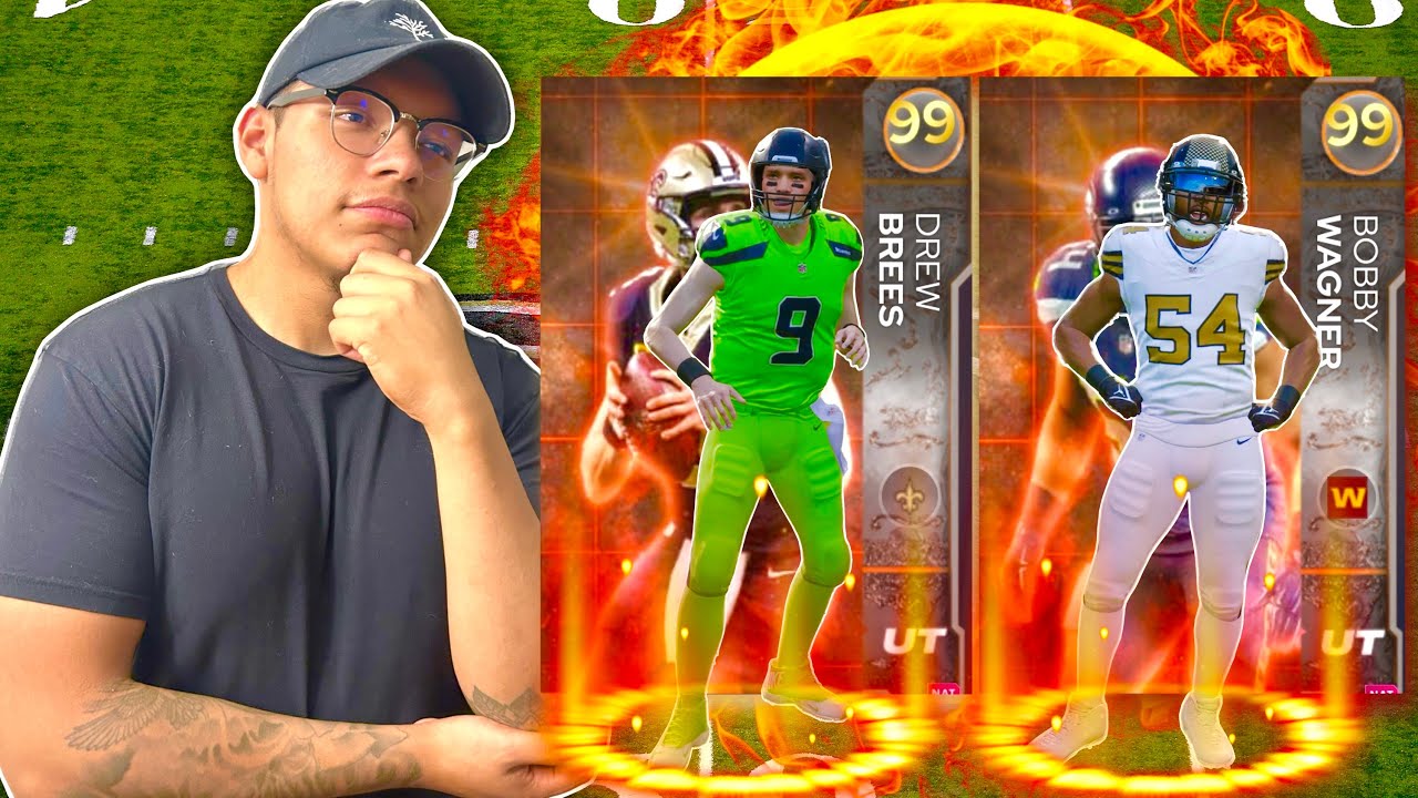 How Good Are Fully Upgraded Drew Brees and Bobby Wagner? - Madden NFL ...