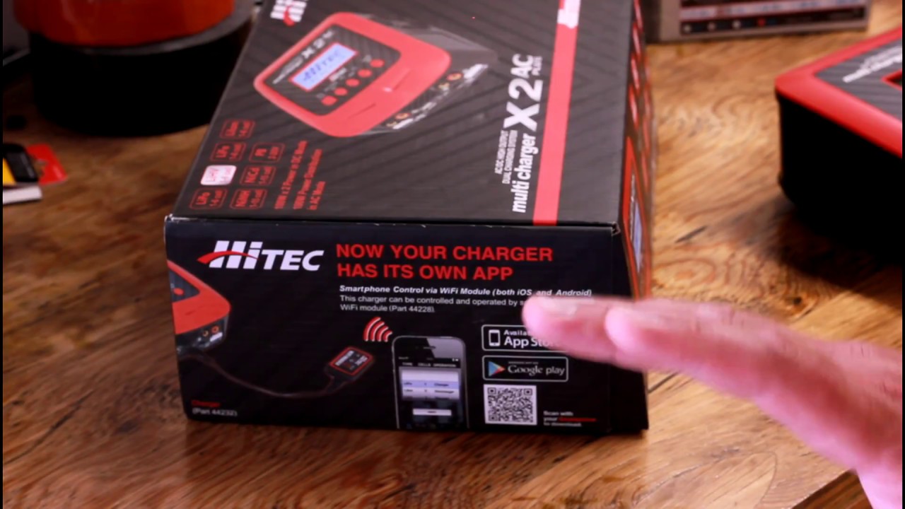 Hitec Dual Battery Charger - YouTube