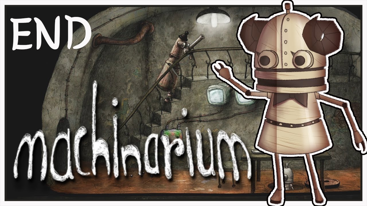 [END] 스팀펑크느낌 물씬나는 퍼즐게임! - 머쉬나리움 (Machinarium) - YouTube