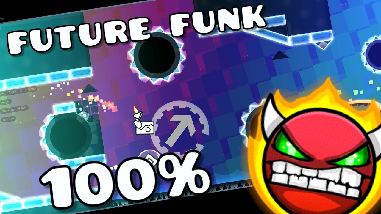 "Future Funk" 100% by JonathanGD | Geometry Dash - YouTube