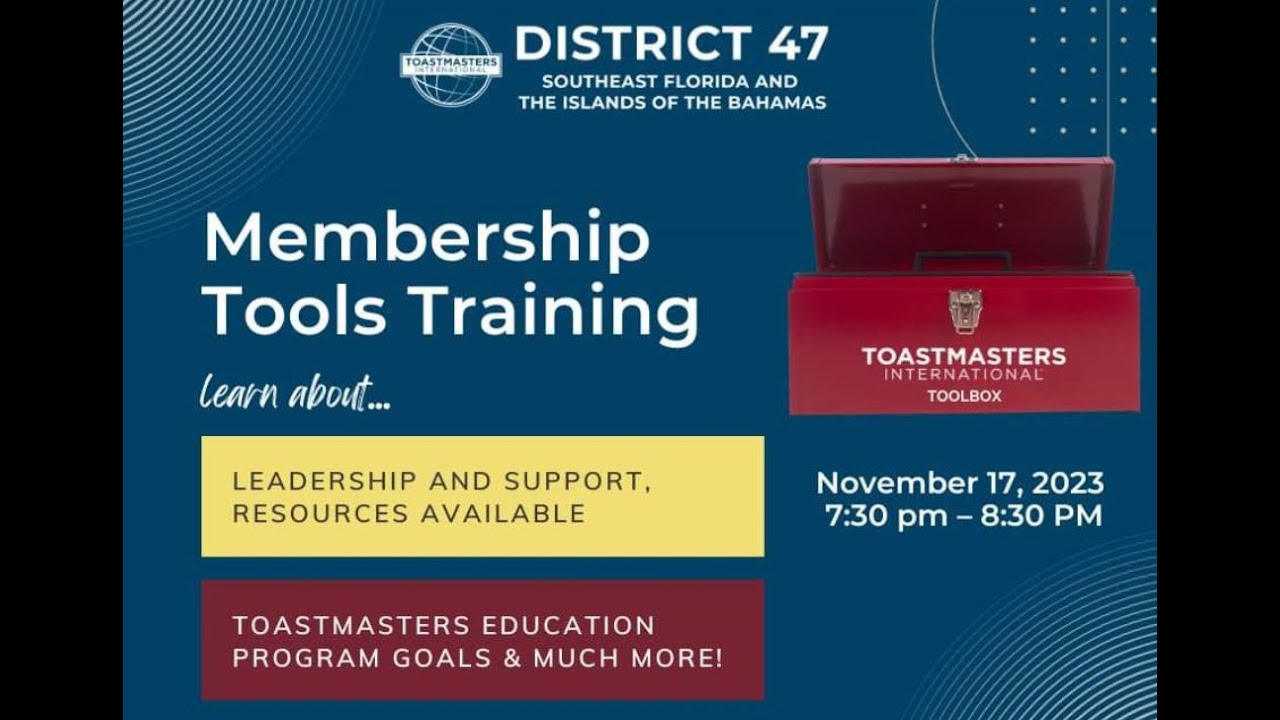 Membership Tools Training - YouTube