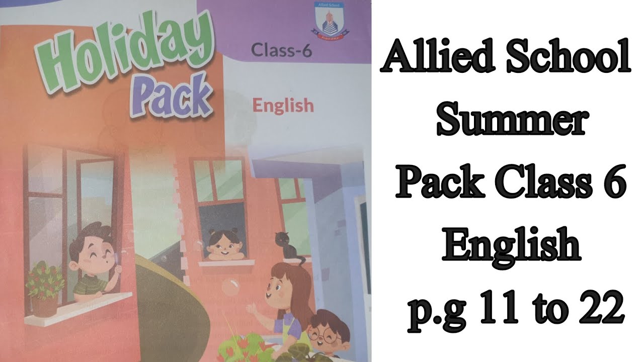 Allied school summer pack class 6 | Allied school summer pack class 6 ...
