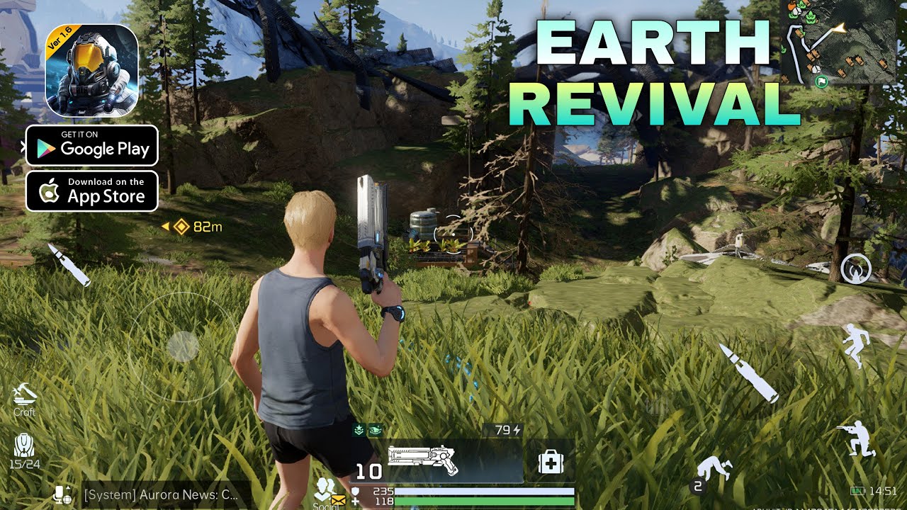 Earth Revival New English BETA Gameplay ( Android, iOS ) - YouTube