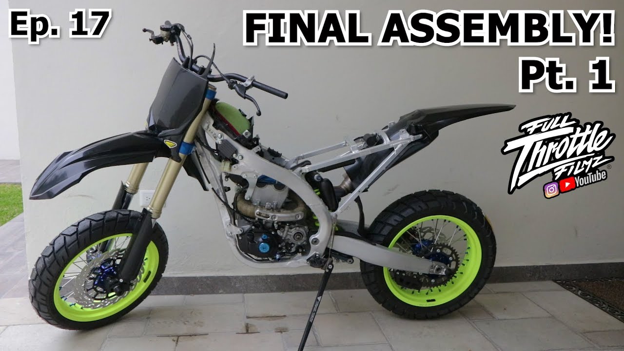 YZ450F Supermoto Build: Final Assembly Pt. 1! Ep. 17 - YouTube