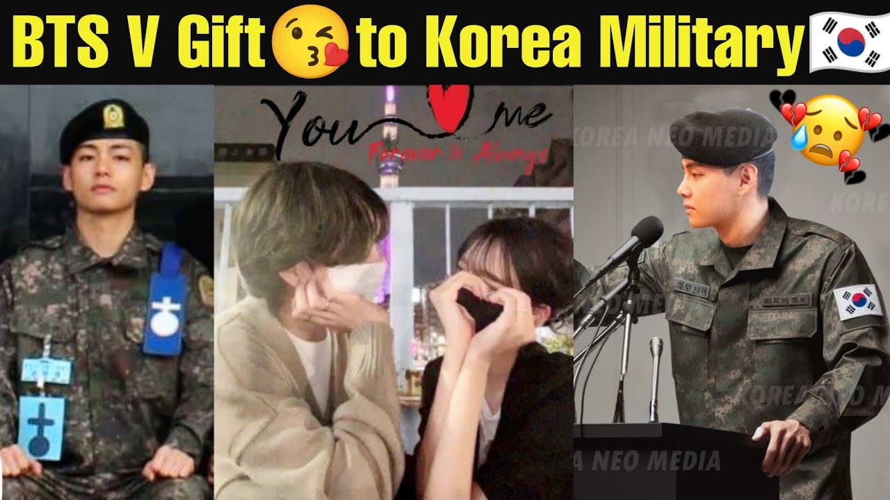 BTS V Biggest Gift to Soldiers 😘 Finally BTS V Cute Moment in Military ...