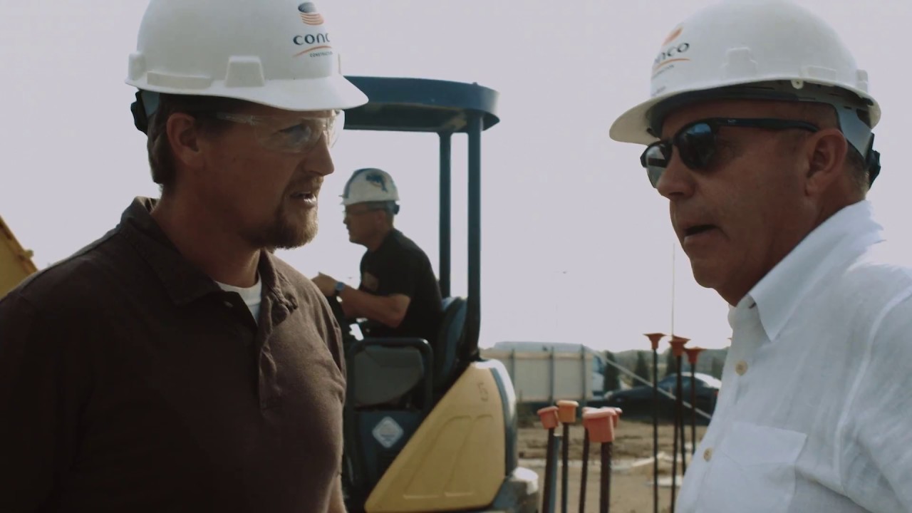 2017 Over the Year Award | Conco Construction - YouTube