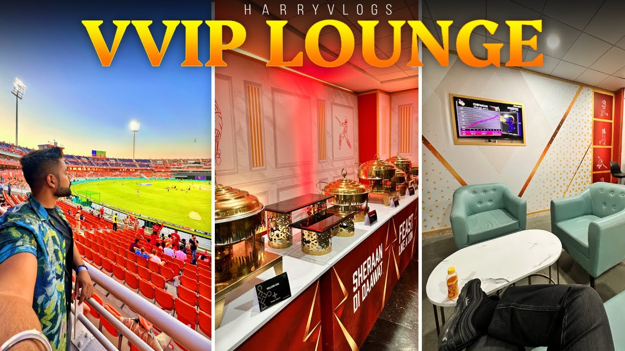 VIP BOX experience at NEW PCA STADIUM : PK VS GT - IPL 2024 | Most ...