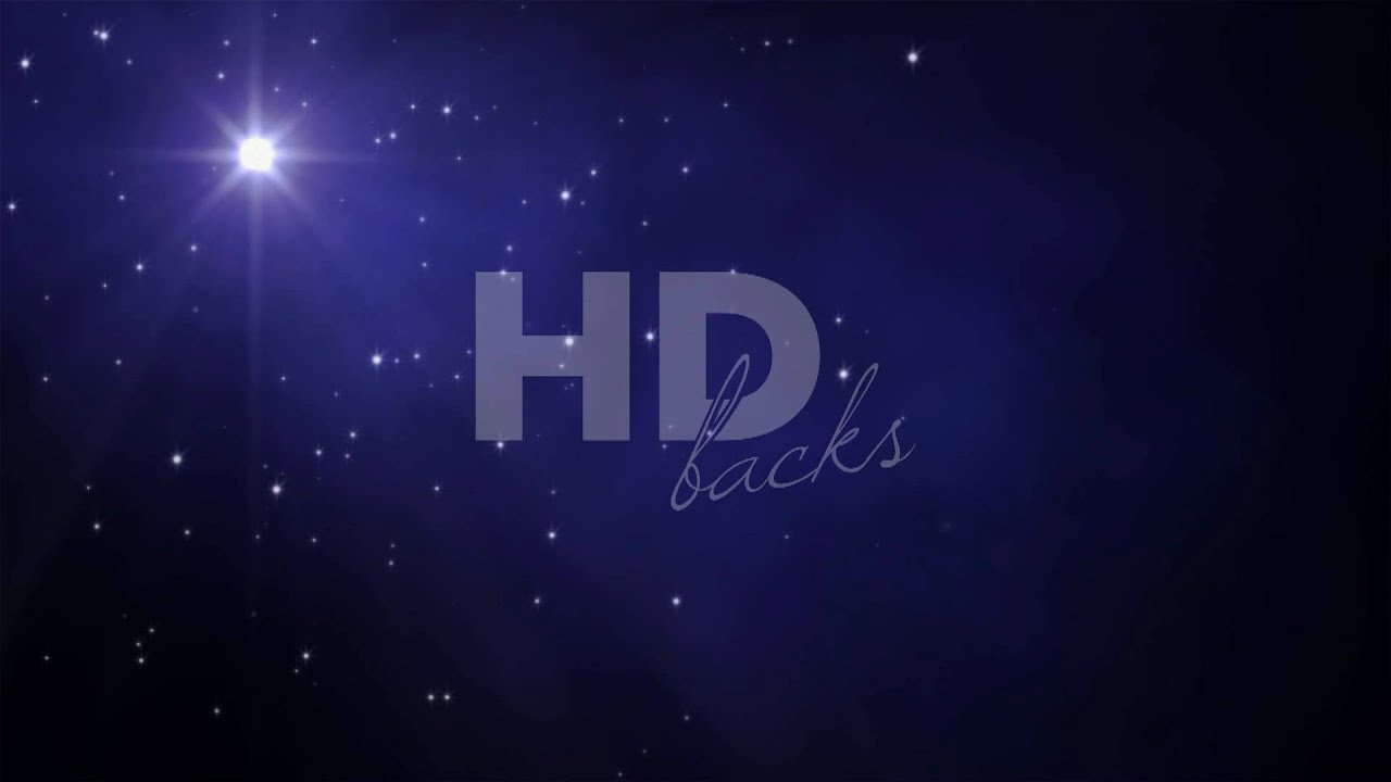 Blue Star Burst - HD Background Loop - YouTube