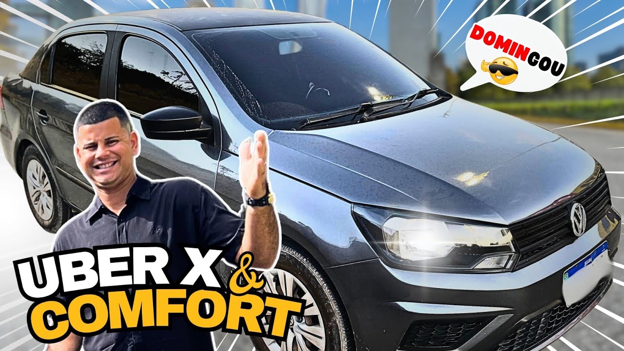 🔴 DOMINGO RODANDO NO UBER COMFORT E UBER X - YouTube