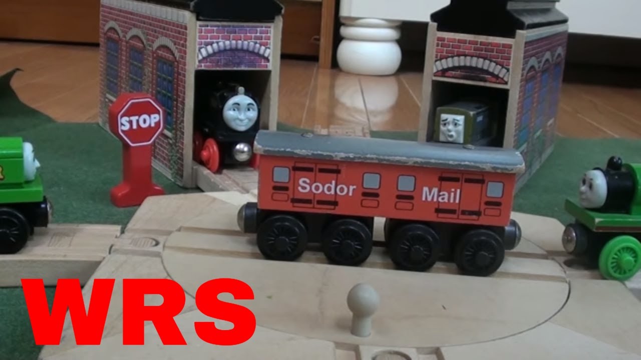 Sodor Mail Coach Character Video - WoodenRailwayStudio - Thomas Wooden ...