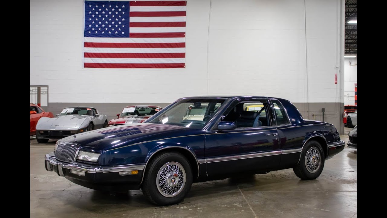 1990 Buick Riviera For Sale - Walk Around Video ( 60k Miles) - YouTube