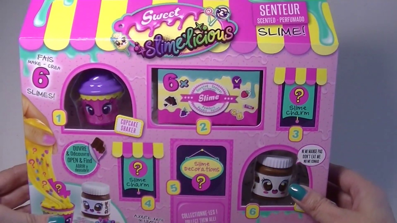 je teste un nouveau kit de MINI SLIME 🍩🍫🍬🍭🙀 de so slime DIY : sweet ...