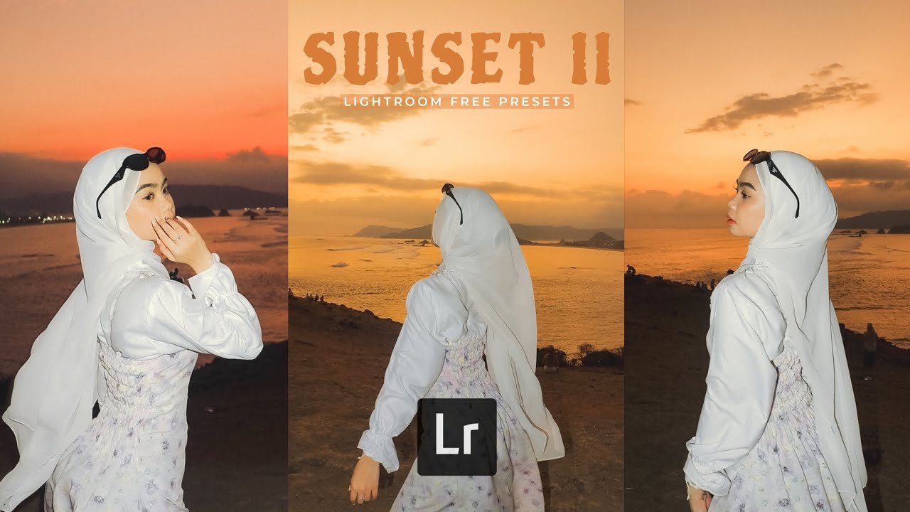 Sunset II Preset | (No Password) Lightroom free Preset | Vintage Preset ...