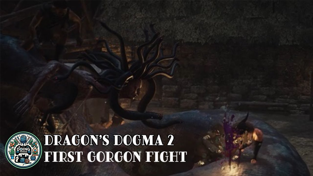Dragon's Dogma 2 - First Gorgon Fight - YouTube