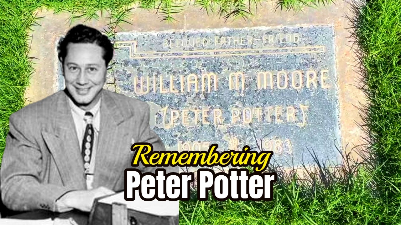 Visiting the grave of JUKEBOX JURY host & actor PETER POTTER - YouTube