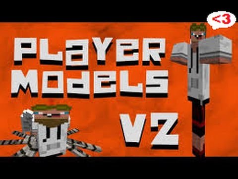 Minecraft mod - Player Models v2 1.6.4 [HD] [FR] - YouTube