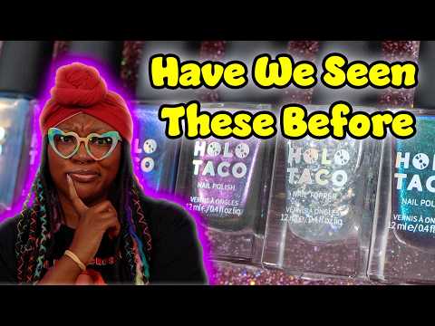 Holo Taco x Safiya Volume 2 🦇🌙 Nail Polish Collection Swatches, Comparisons & Review