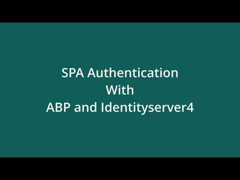 React/NextJS Authentication with ABP and IdentityServer4. Part 2. - YouTube